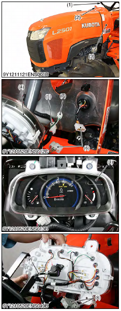 KUBOTA – L2501 – ELECTRICAL SYSTEM – CHECKING AND ADJUSTING ...